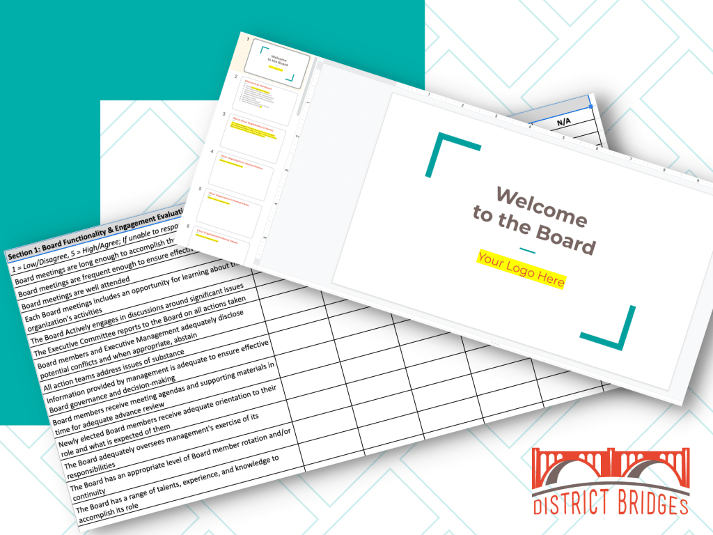 Board Development Toolkit (Instant Download) - District Bridges