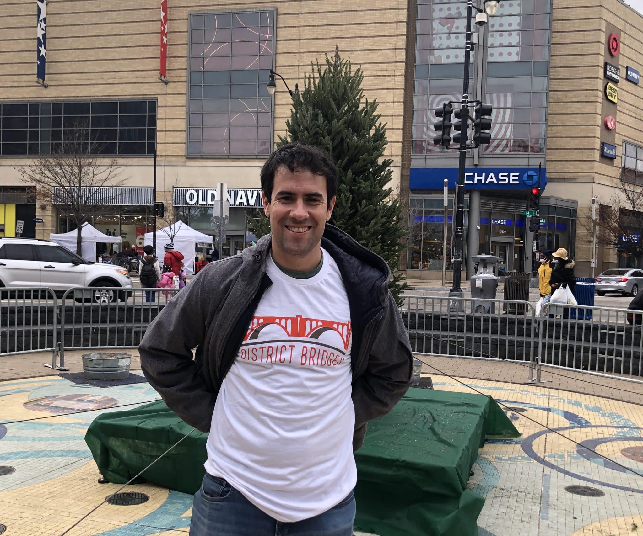 Faces of the Columbia Heights Civic Plaza - District Bridges