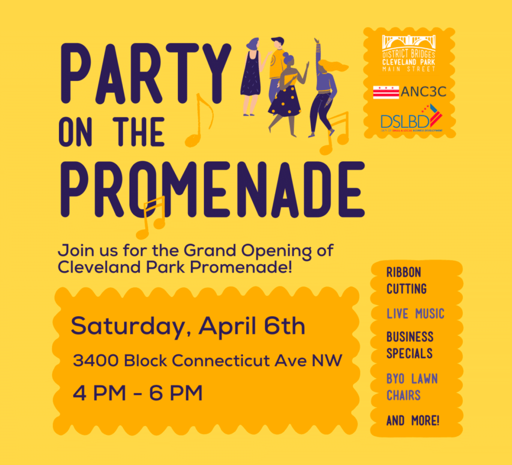 Cleveland Park Party on the Promenade - Ribbon Cutting Ceremony for the ...